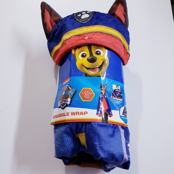 Bedding | Paw Patrol Chase Nickelodeon Snuggle Wrap | Poshmark